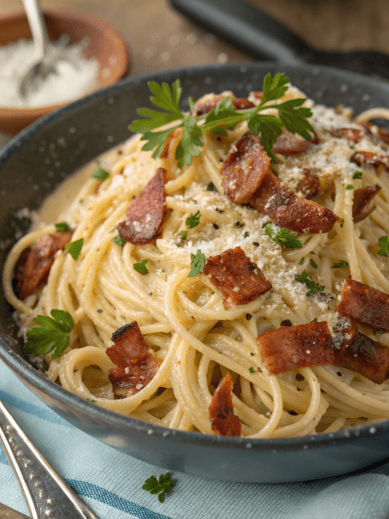 Creamy Bacon Spaghetti Recipe You'll Love