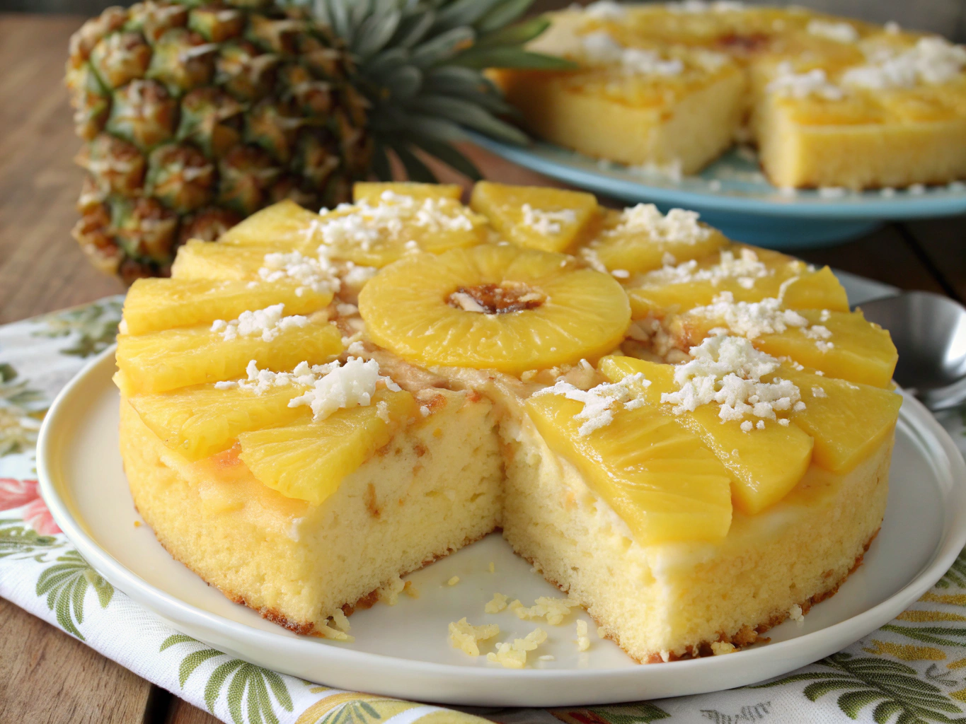 Juicy Pineapple Heaven Cake – Easy Tropical Treat